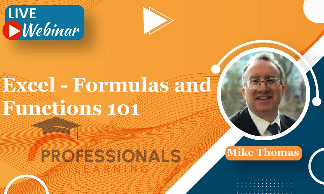 Excel - Formulas and Functions 101 - Professionals Learning